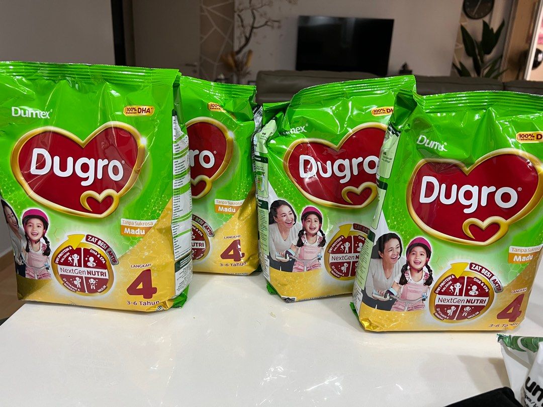 Dugro 4 Honey Flavour, Food & Drinks, Packaged & Instant Food on Carousell