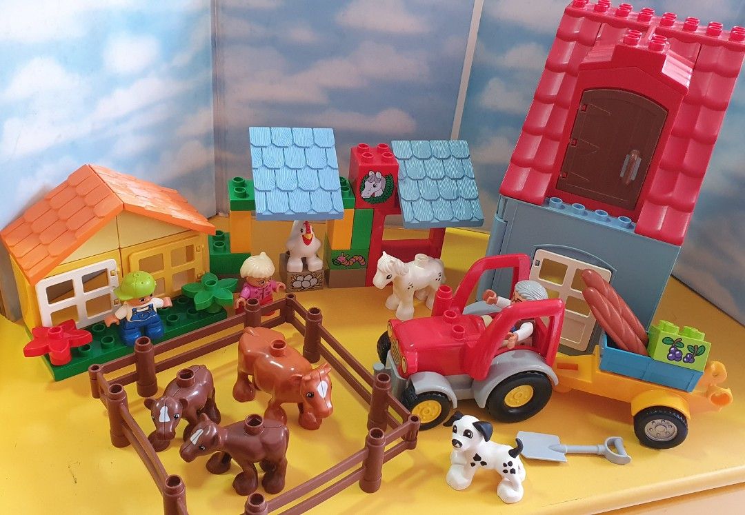 DUPLO LEGO Farm mixed bundle, Hobbies & Toys, Toys & Games on Carousell