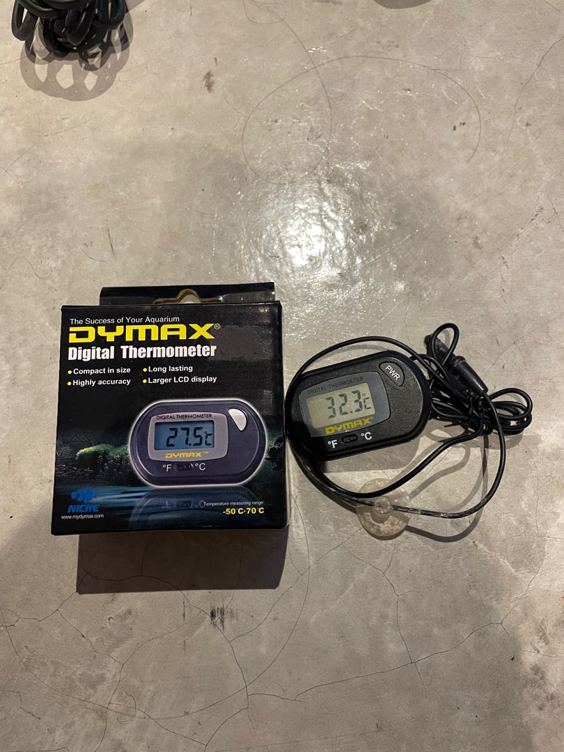 Dymax Digital Thermometer, Pet Supplies, Homes & Other Pet Accessories on Carousell