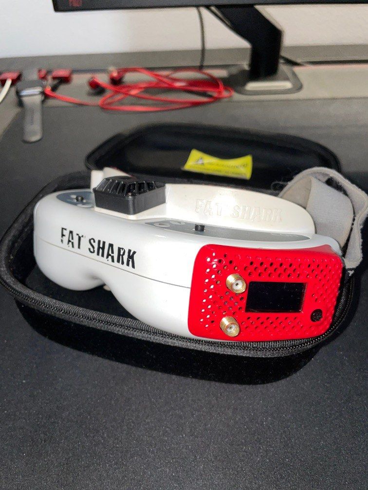 Fatshark HD3 with RapidFire module, Video Gaming, Gaming Accessories ...