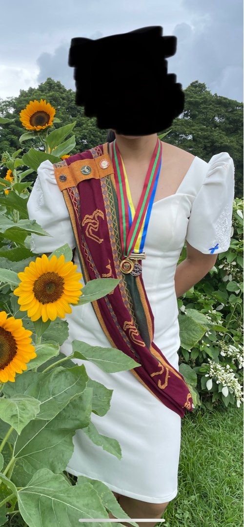 Filipiniana graduation dress, Women's Fashion, Dresses & Sets ...