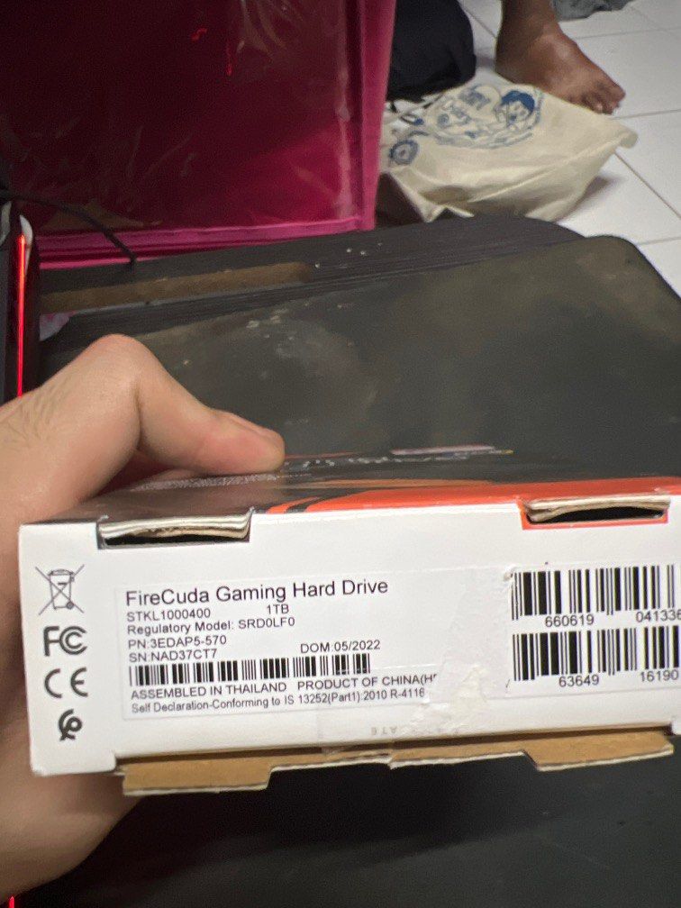 FireCuda gaming hard drive, 1TB, Computers & Tech, Parts & Accessories ...