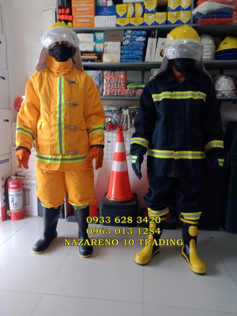 FIREMAN SUIT Set Fireman Suit on Carousell