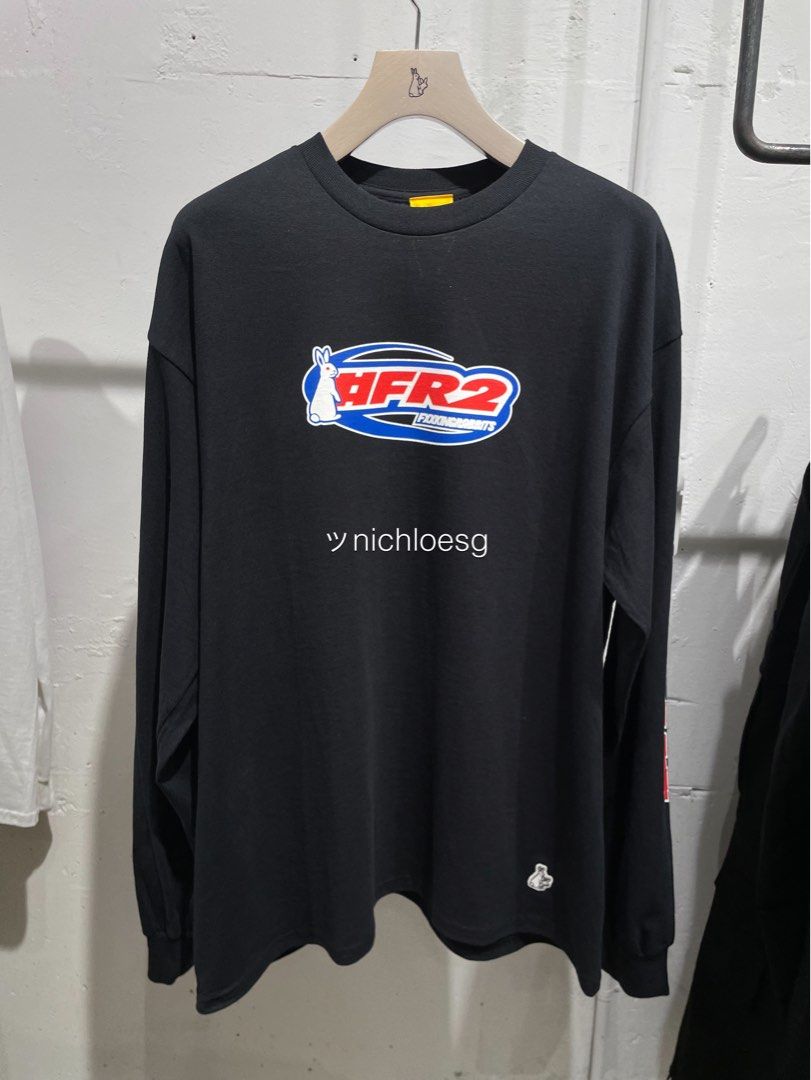 FR2 LOGO L/S TEE, Men's Fashion, Tops & Sets, Tshirts & Polo Shirts on Carousell