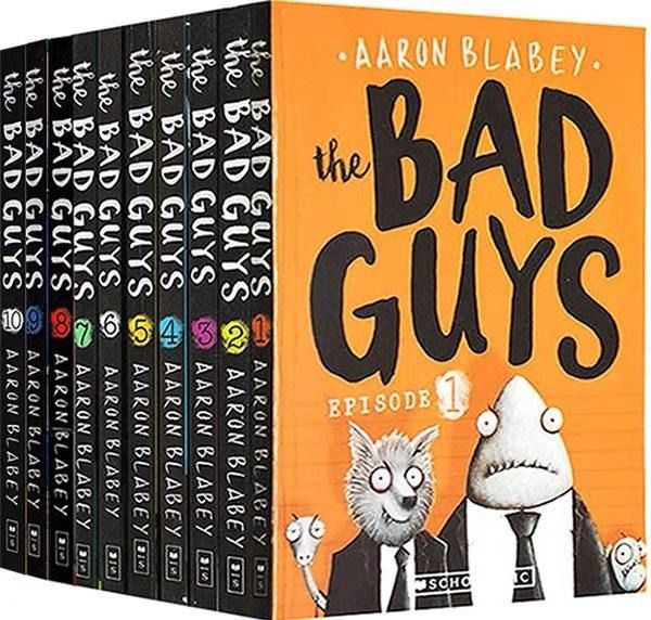(Free shipping) The Bad Guys Collection (14 books), Hobbies & Toys ...