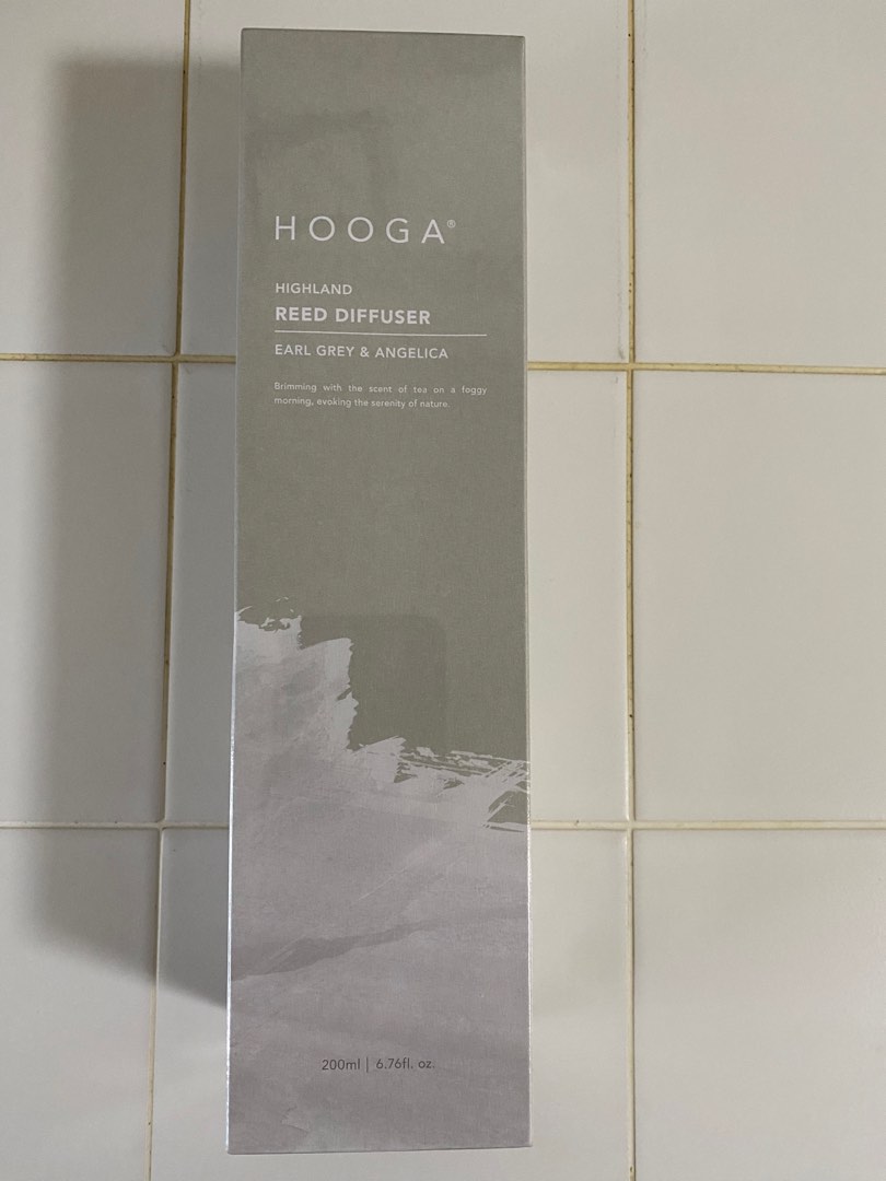 *Fresh stocks* Hooga Reed Diffuser Earl Grey & Angelica, Furniture ...