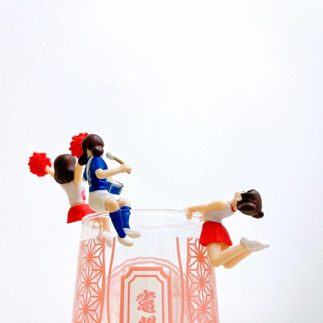 Fuchico On The Cup Series_ 3 Cheerleaders Figures, Hobbies & Toys, Toys ...