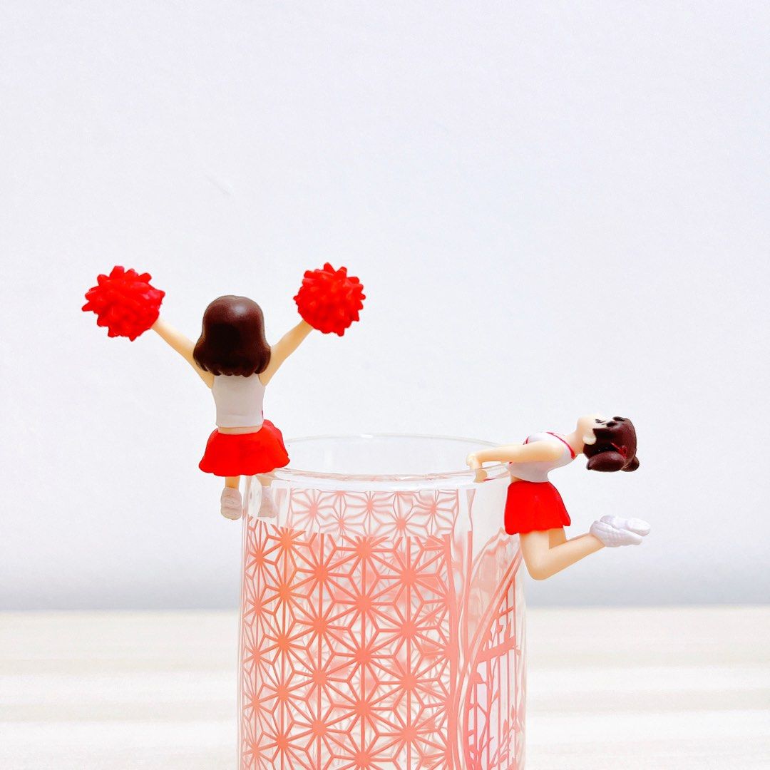 Fuchico On The Cup Series_ 3 Cheerleaders Figures, Hobbies & Toys, Toys ...