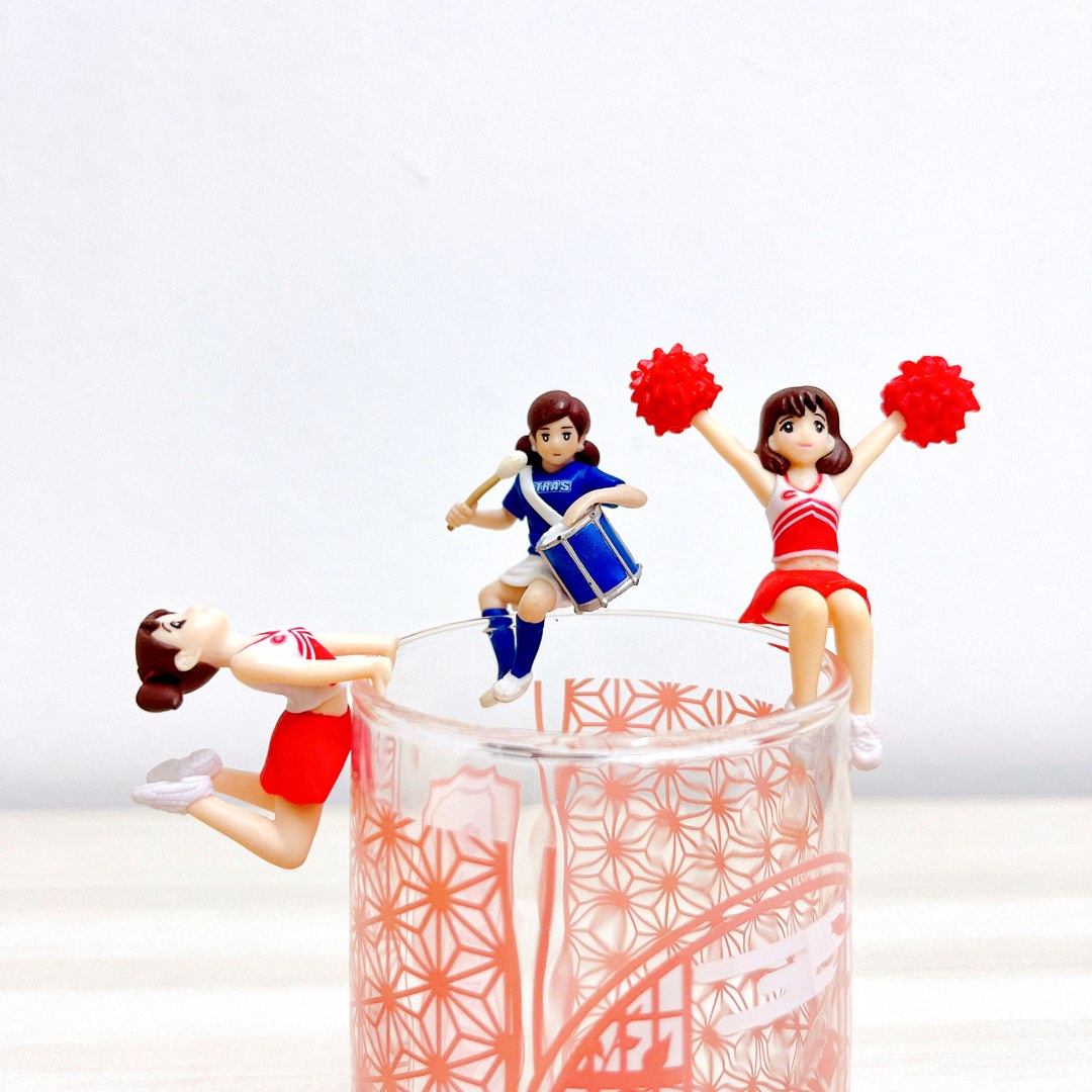 Fuchico On The Cup Series_ 3 Cheerleaders Figures, Hobbies & Toys, Toys ...