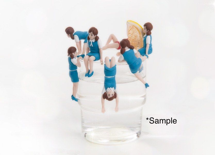 Fuchico On The Cup Series_5 Mini Office Girl Figures, Hobbies & Toys ...