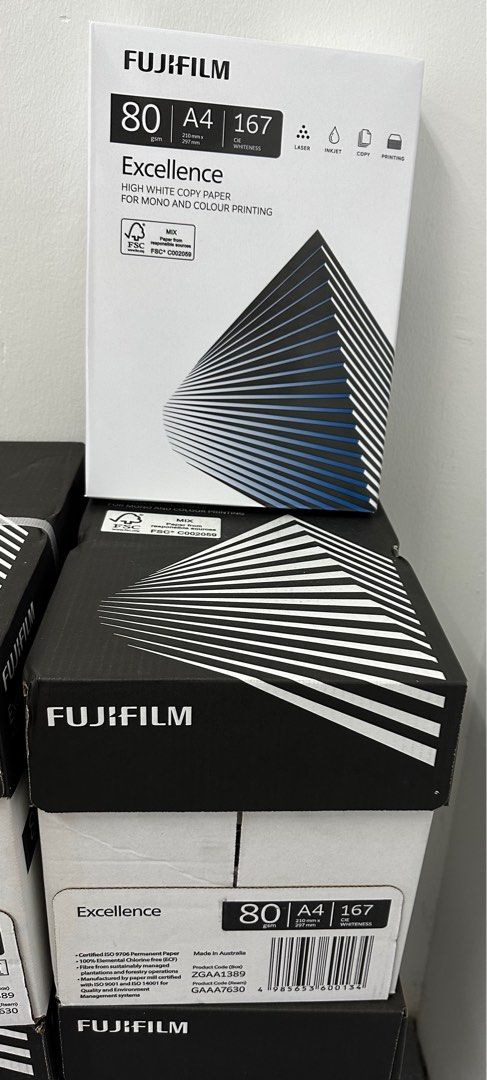 FUJIFILM Copier paper A4 80gm, Photography, Photography Accessories ...