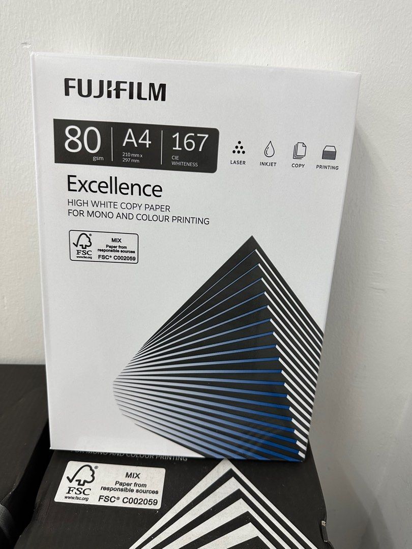 FUJIFILM Copier paper A4 80gm, Photography, Photography Accessories ...