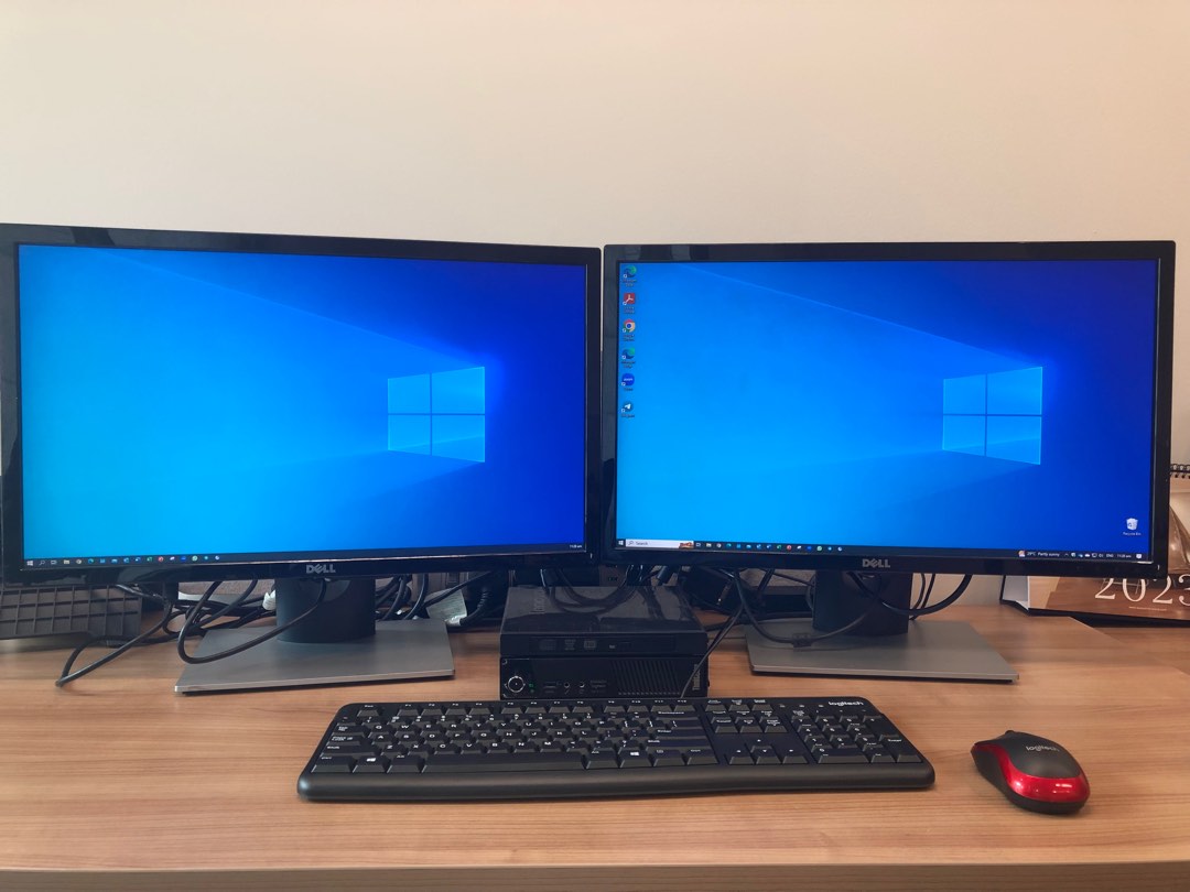 Full Desktop + Monitor + Keyboard + Mouse Set, Computers & Tech ...