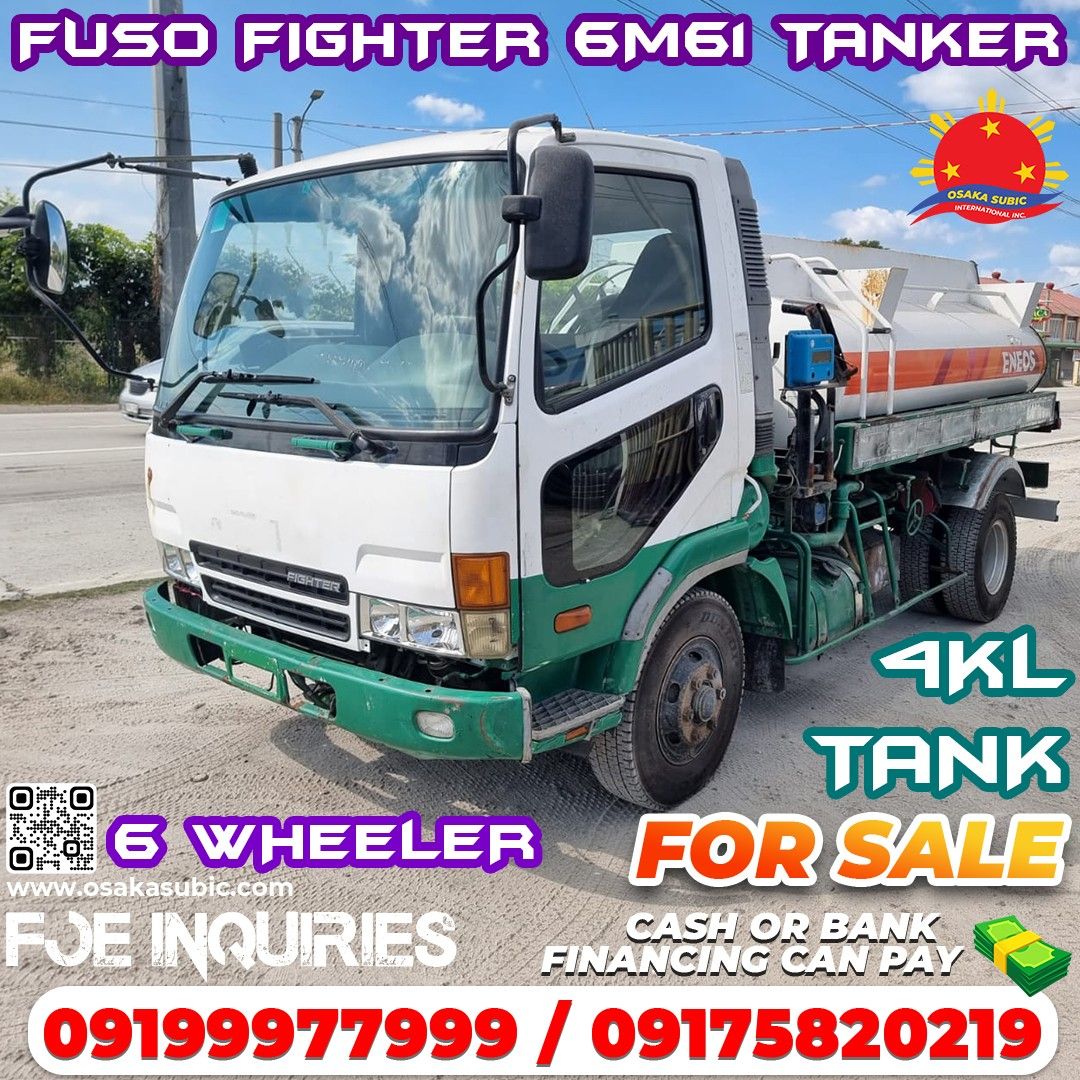 FUSO FIGHTER TANKER TRUCK 4KL 4X4 DRIVE 6W on Carousell
