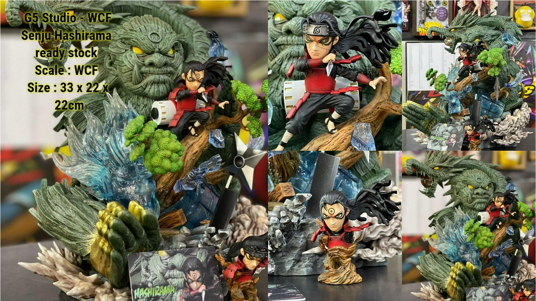 G5 Studio - WCF Senju Hashirama, Hobbies & Toys, Toys & Games on Carousell