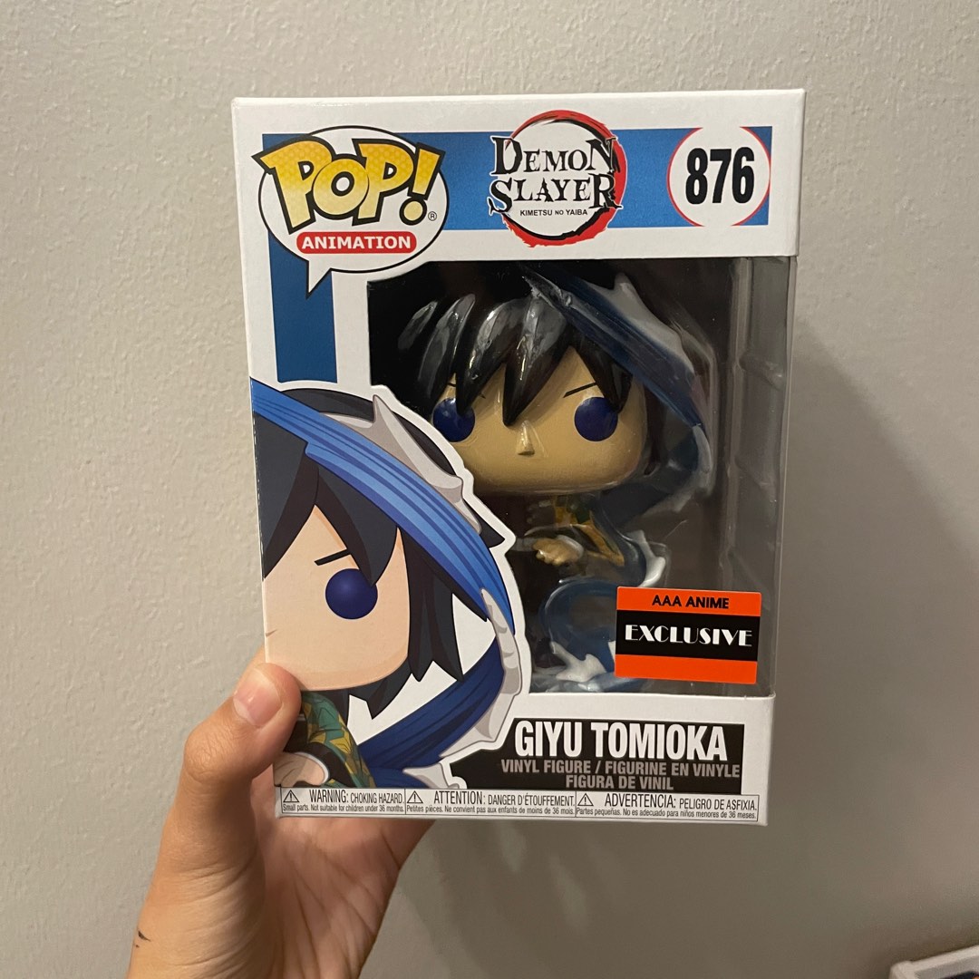 Giyu Tomioka - Demon Slayer/Kimetsu No Yaiba FUNKO POP Exclusive ...