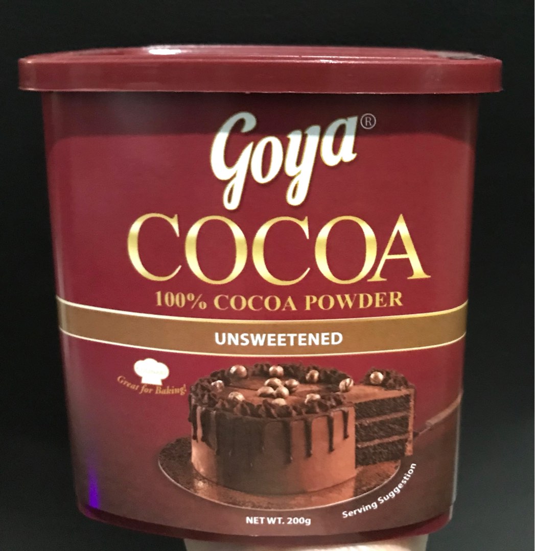 Goya 100% Cocoa Powder 200g Unsweetened, Food & Drinks, Beverages on ...