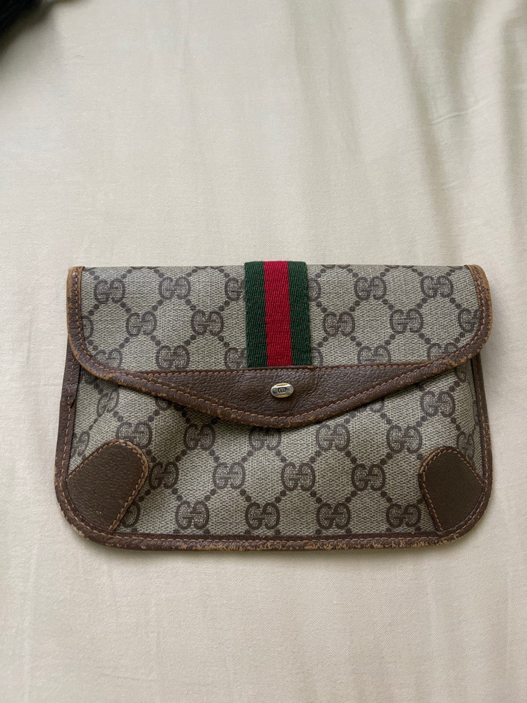 Gucci envelope wallet, Luxury, Bags & Wallets on Carousell