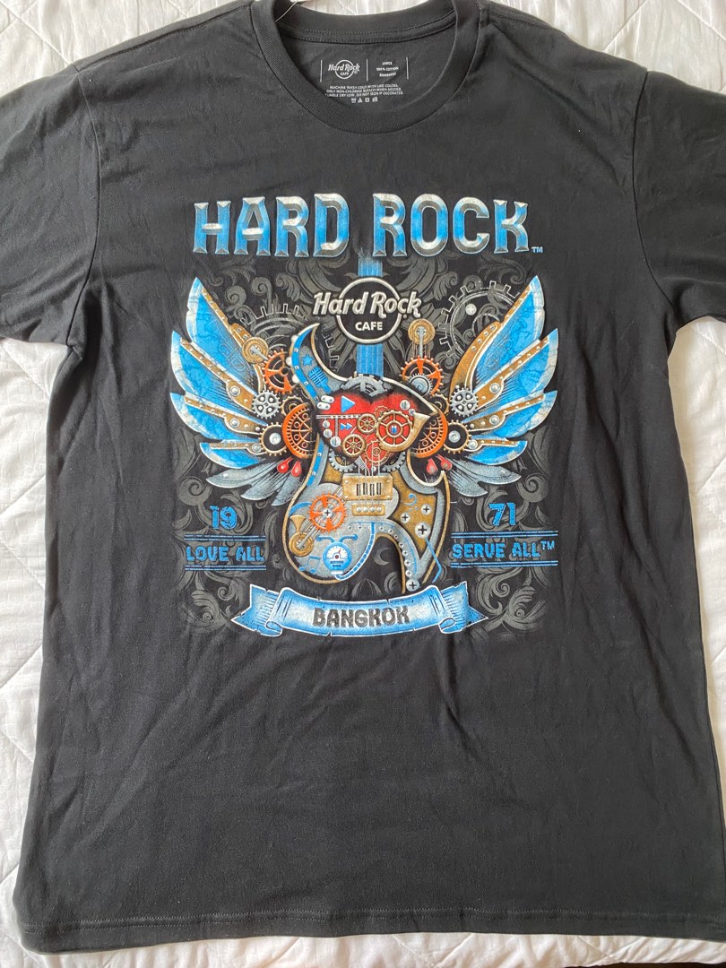 Hard Rock Shirt, Men's Fashion, Tops & Sets, Tshirts & Polo Shirts on ...