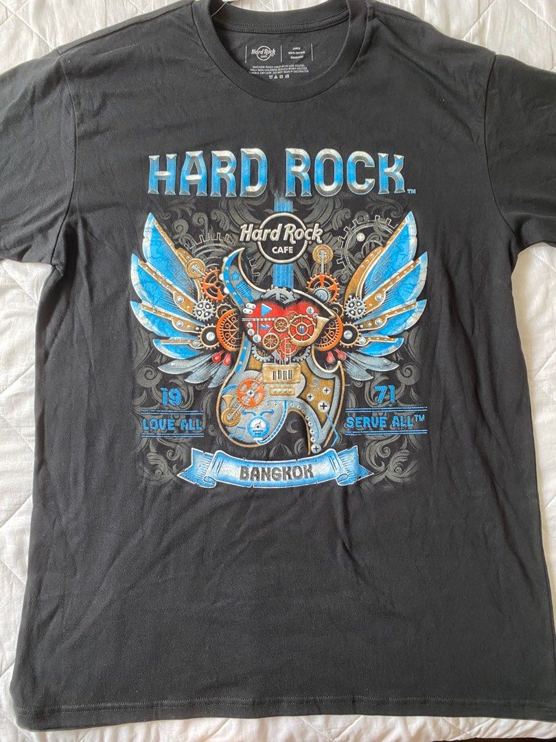 Hard Rock Shirt, Men's Fashion, Tops & Sets, Tshirts & Polo Shirts on ...