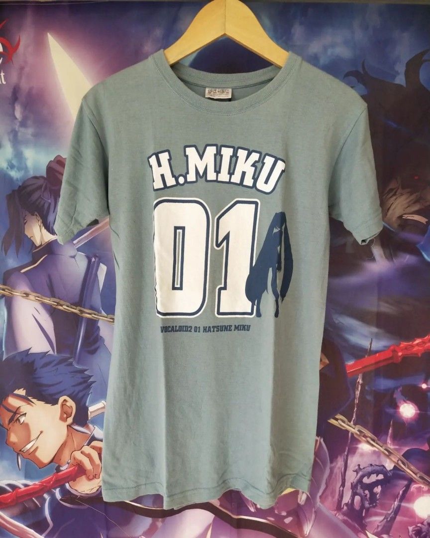 Hatsune Miku x Net Idolmaster Vocaloid Official Anime Idol Tee Kartun ...