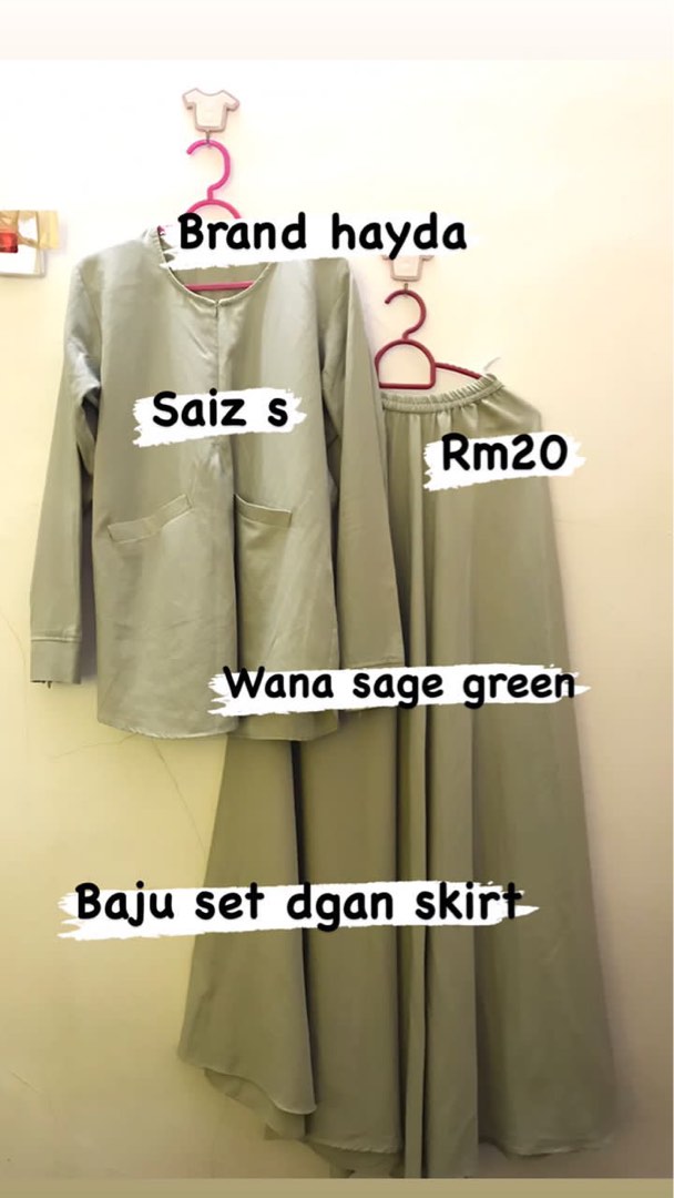 hayda, Women's Fashion, Muslimah Fashion, Baju Kurung & sets on Carousell