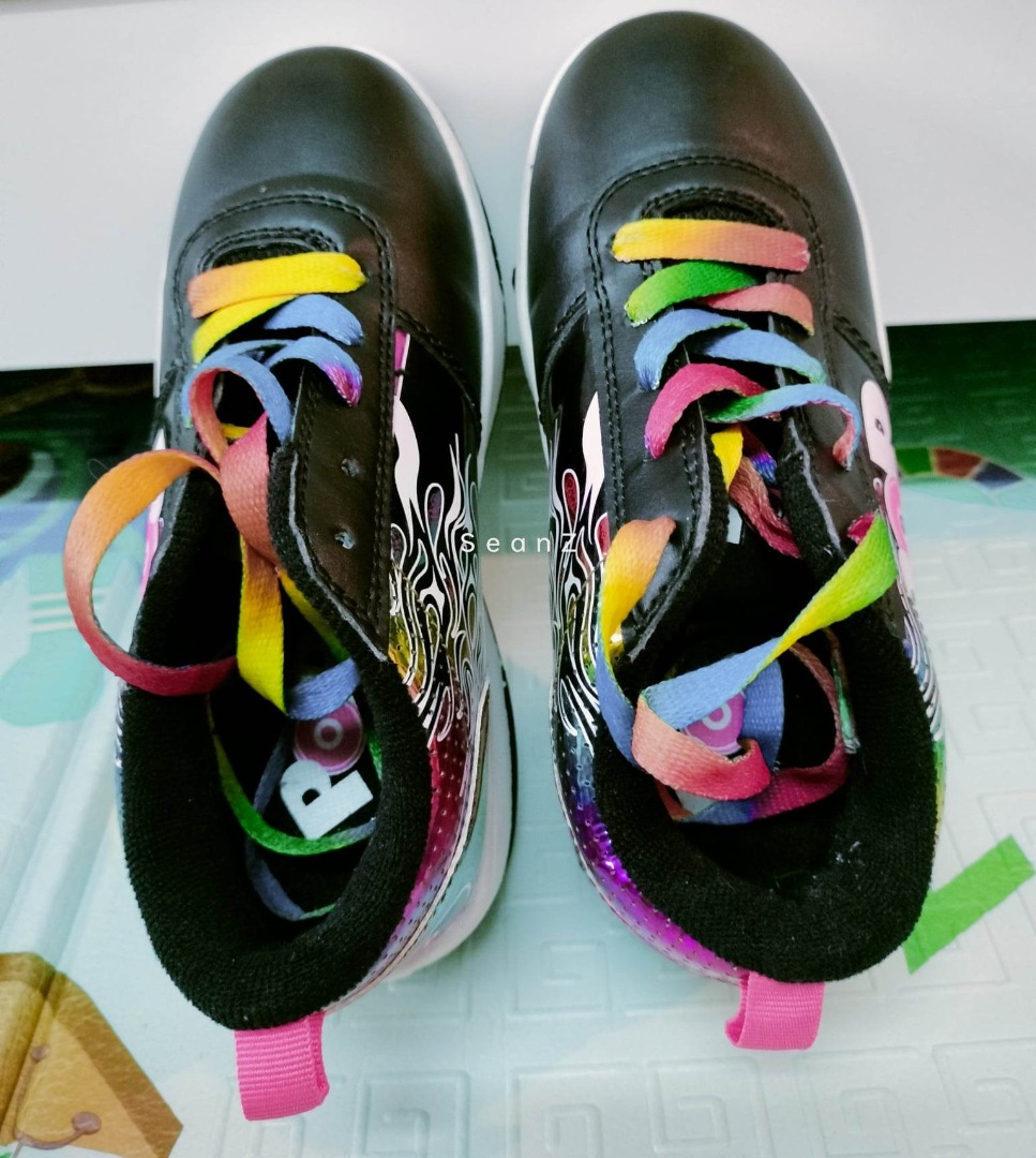 HEELYS POP DASH ROLLER SNEAKER in BLACK, Babies & Kids, Babies & Kids ...