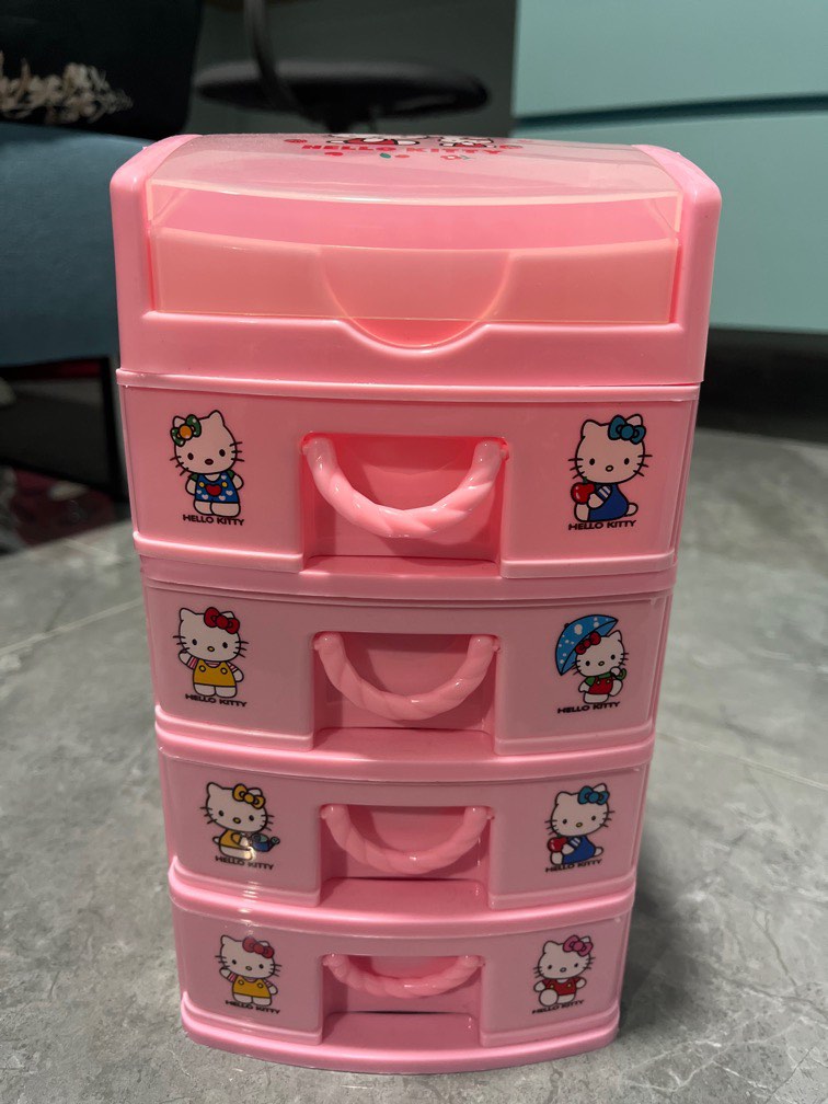 hello kitty drawer set, Furniture & Home Living, Home Decor, Other Home ...