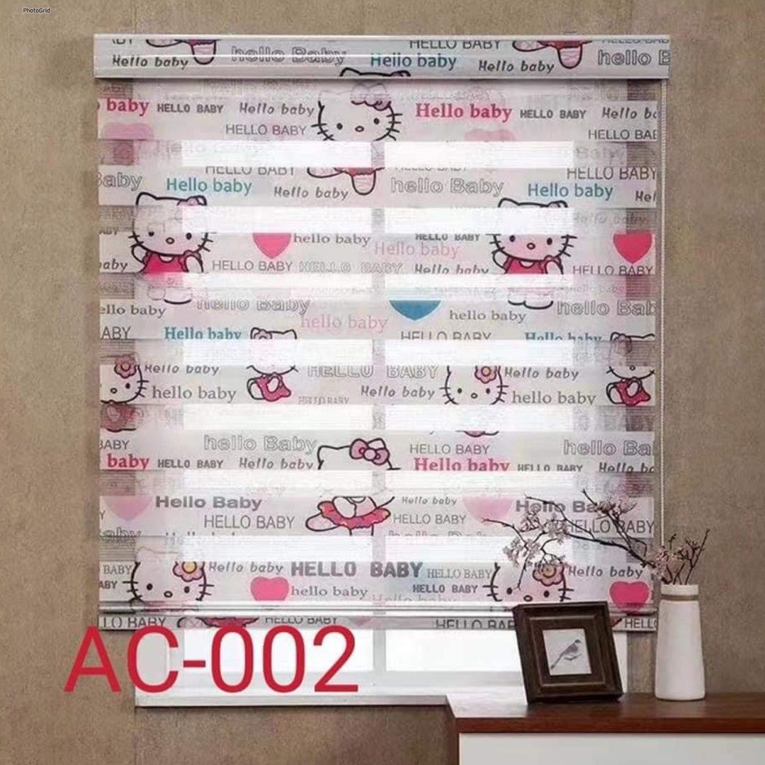 Hello Kitty Korean Blinds / roller blinds on Carousell