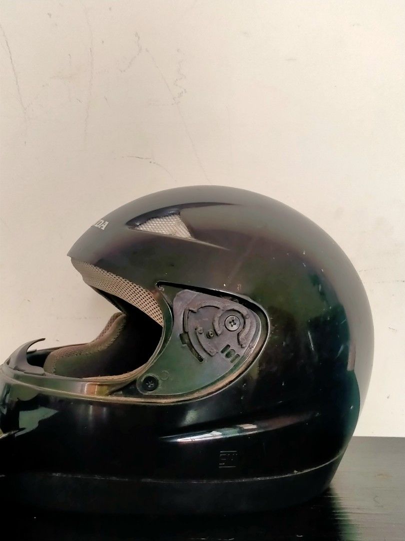 Helm Full face honda, Aksesoris Mobil di Carousell