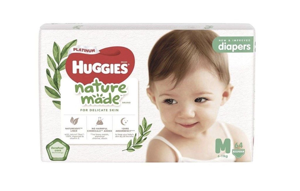 Huggies Nature Made, Babies & Kids, Bathing & Changing, Diapers & Baby ...