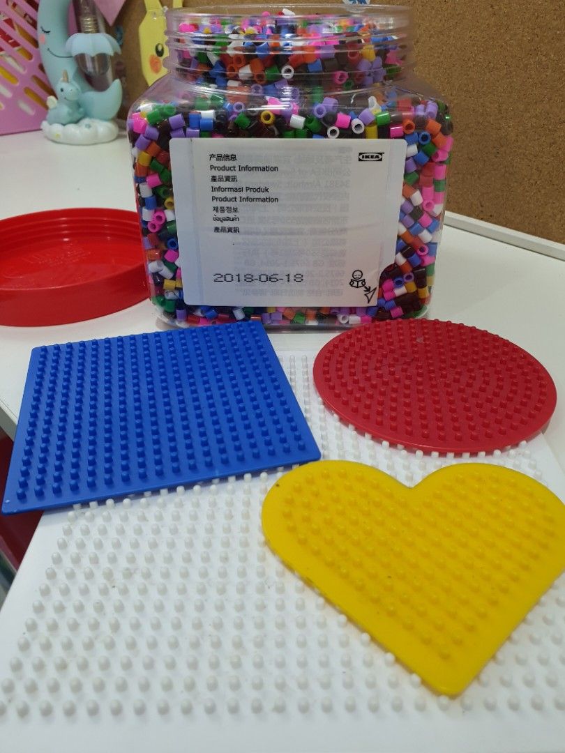 IKEA PYSSLA Beads & Beads Shape, Hobbies & Toys, Toys & Games on Carousell