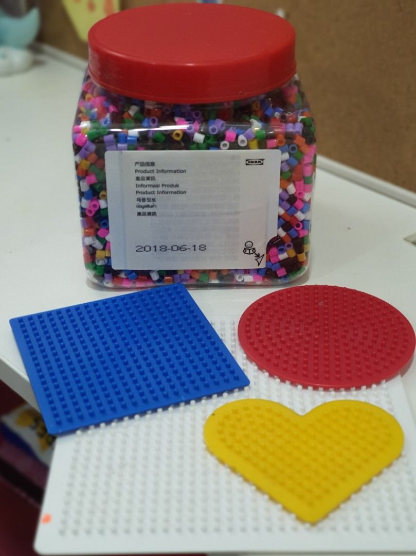 IKEA PYSSLA Beads & Beads Shape, Hobbies & Toys, Toys & Games on Carousell