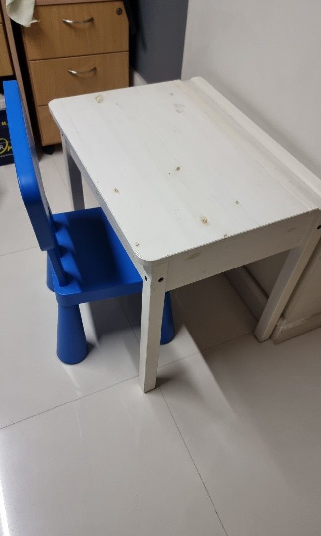 IKEA Sundvik Children's Table, Furniture & Home Living, Furniture ...