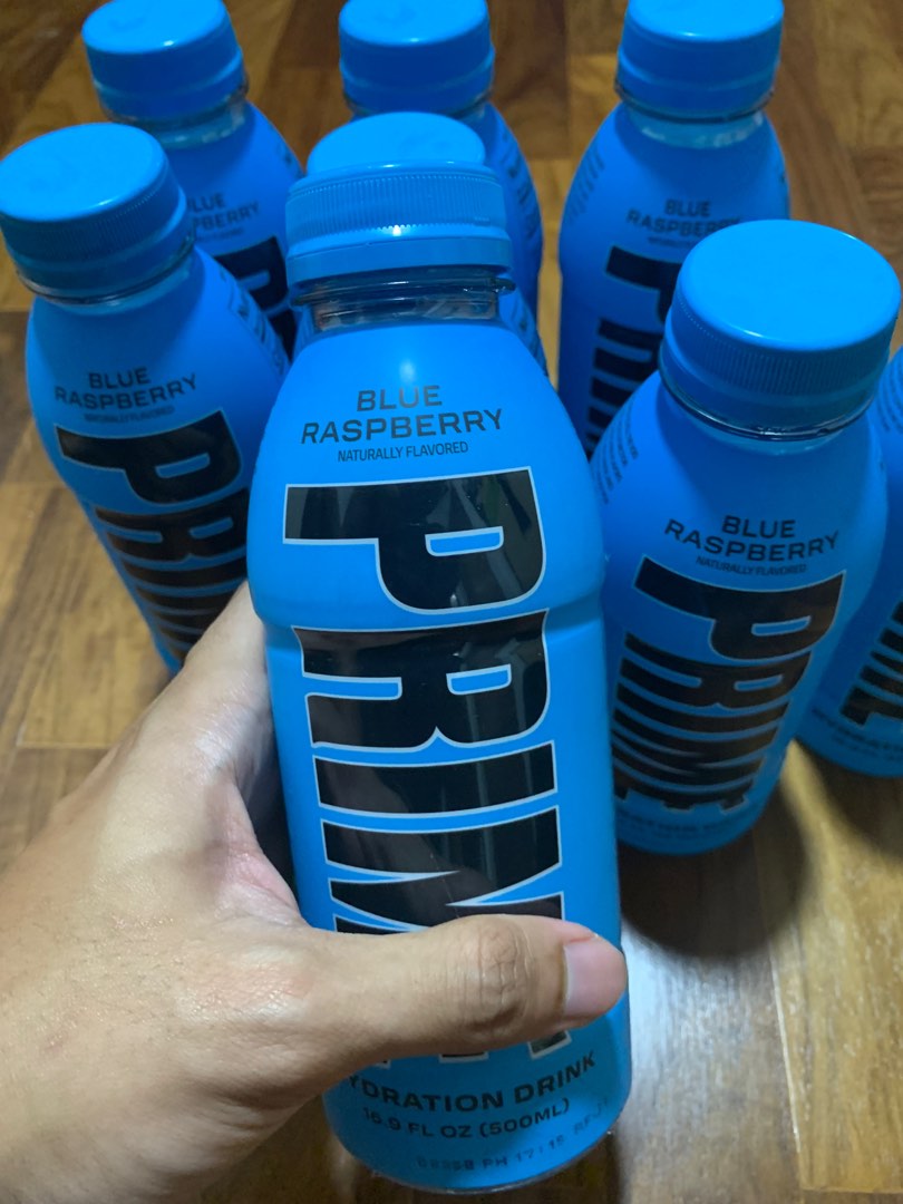 [In Stock] Prime Hydration Blue Raspberry, Food & Drinks, Beverages on ...