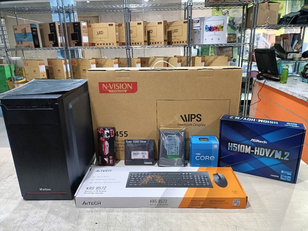 INSTALLMENT DESKTOP: INTEL CORE I5-11400 DESKTOP COMPUTER PACKAGE ...