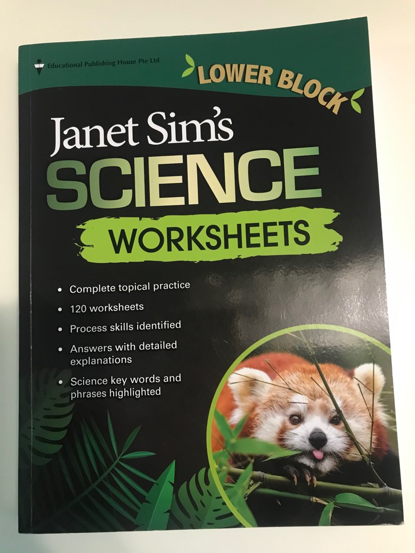 Janet Sim Science Worksheet Lowerblock!, Hobbies & Toys, Books ...