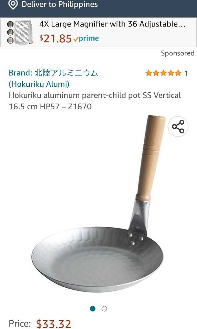 Japan Oyako Nabe aluminum pan, Furniture & Home Living, Kitchenware ...