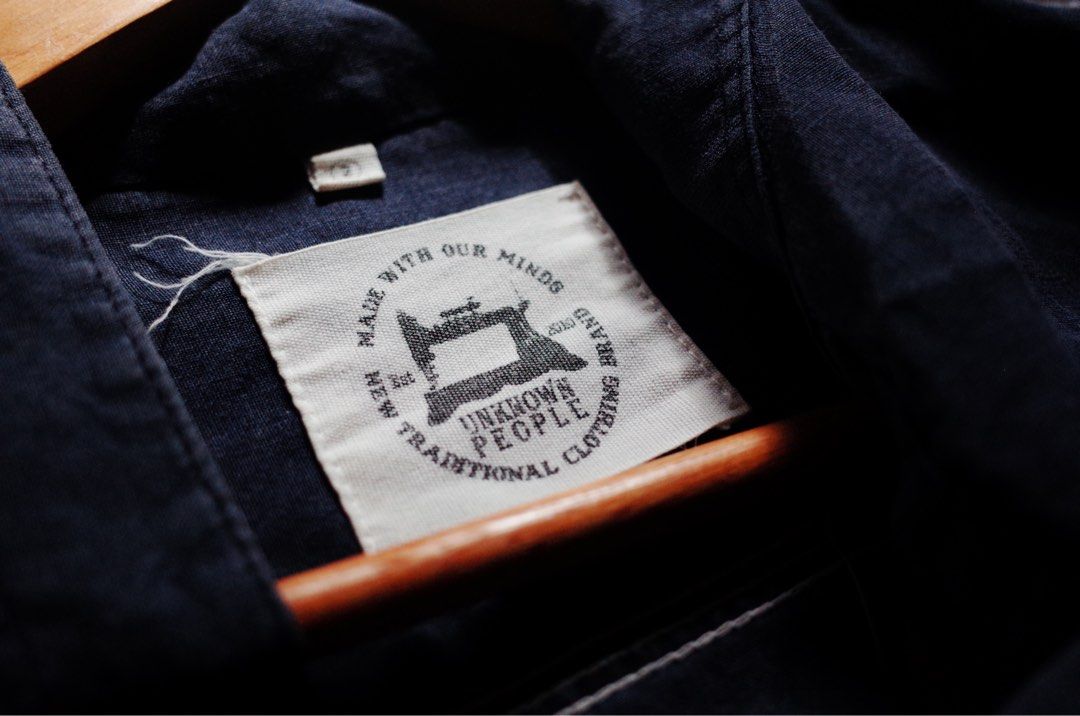 Japanese label - Indigo Linen, Men's Fashion, Tops & Sets, Formal ...