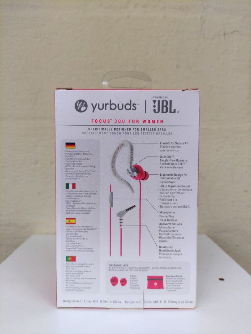 JBL Yurbuds focus 300, Audio, Earphones on Carousell