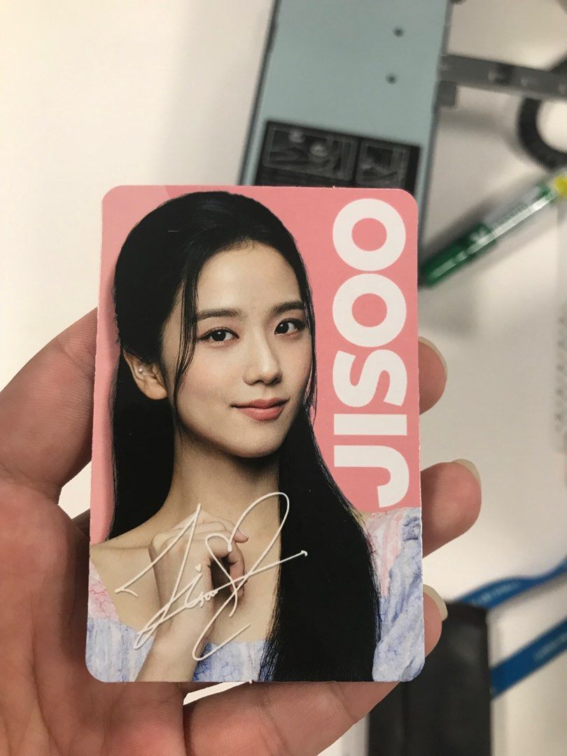 Ji Soo Blackpink Card (sleeve and toploaded, Hobbies & Toys, Memorabilia & Collectibles, K-Wave ...