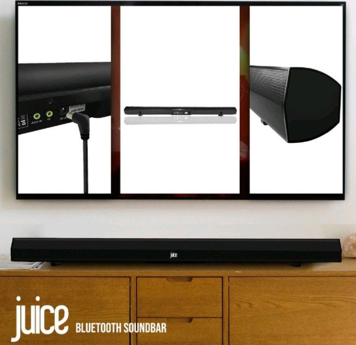 JUICE UK SOUNDBAR WIRELESS 40W 32INCHES STEREO HOME THEATER, TV & Home ...