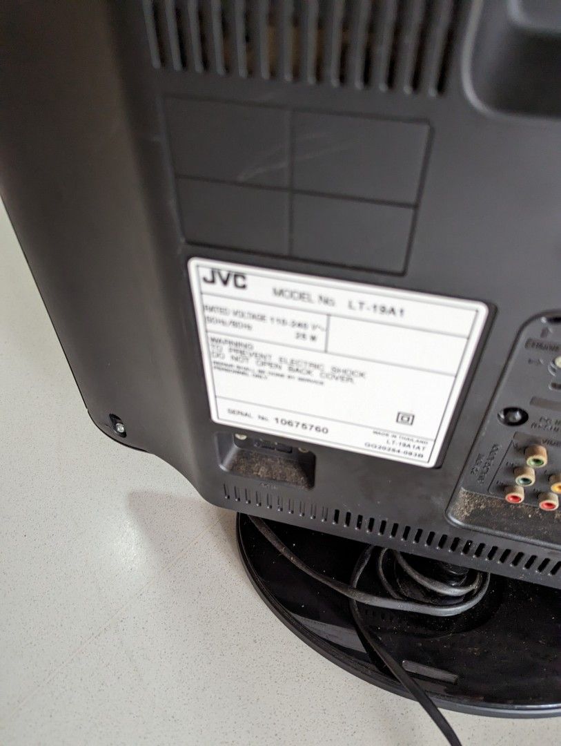 JVC 19 inch LT monitor working, TV & Home Appliances, TV & Entertainment, TV on Carousell