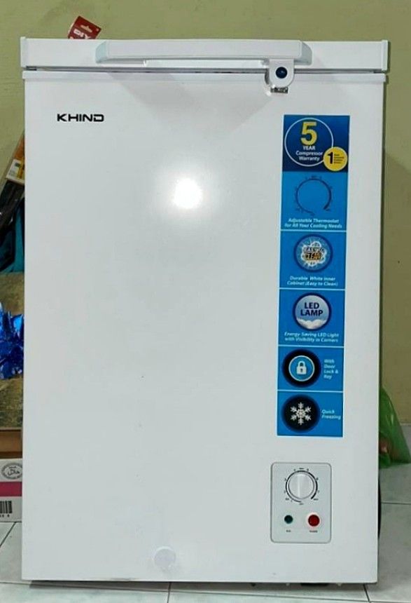 KHIND 99L CHEST FREEZER, TV & Home Appliances, Kitchen Appliances ...