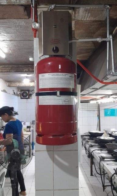 Kitchen Fire Suppression System Lehavot Brand BFP APPROVED, Commercial ...