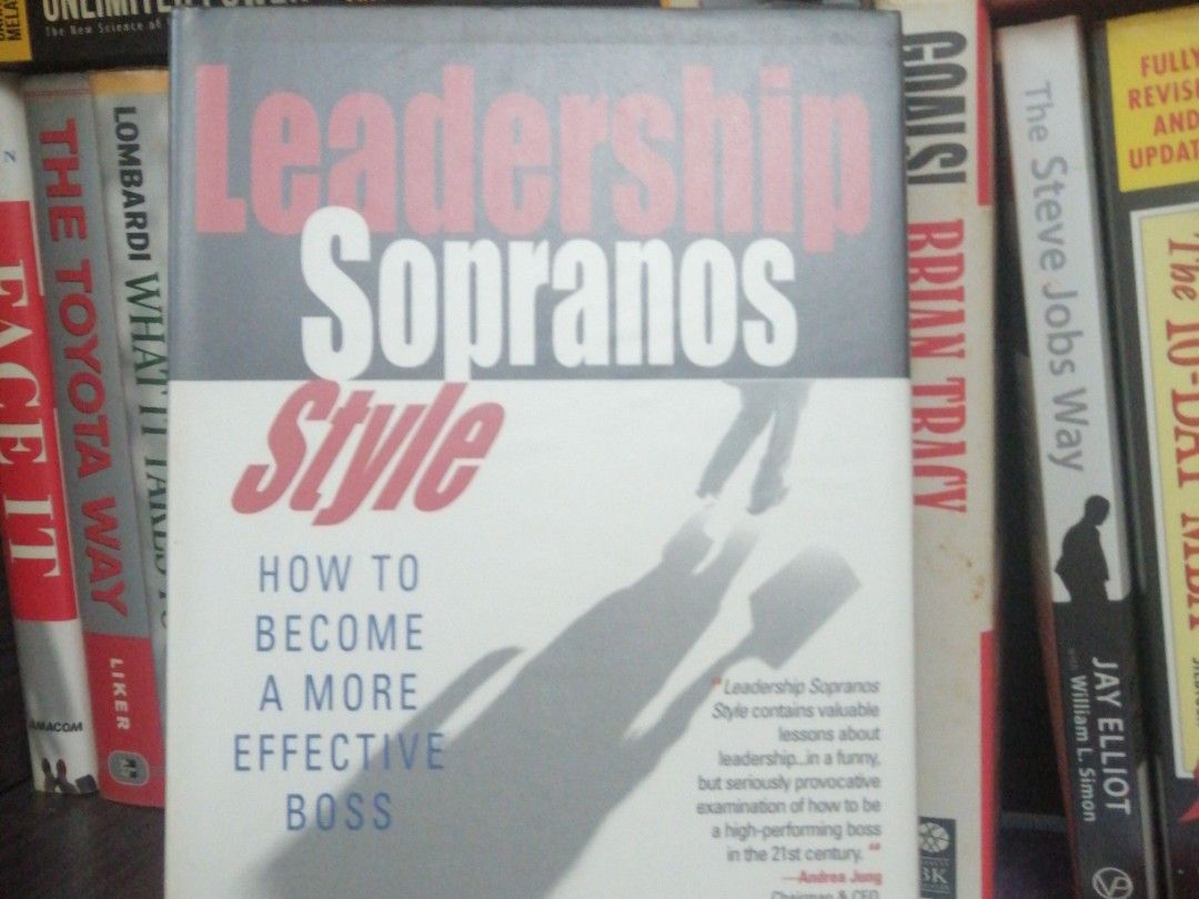 Leadership sopranos style by Deborah himsel, Hobbies & Toys, Books ... Leadership sopranos style by Deborah himsel, Hobbies & Toys, Books ...