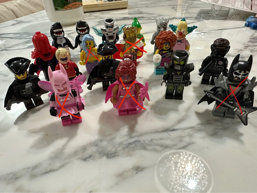 Lego Minifigs, Hobbies & Toys, Toys & Games on Carousell