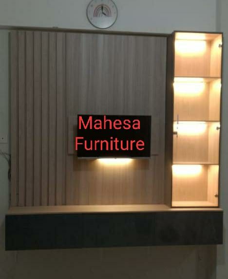 Lemari Backdrop Tv Gantung, Perabotan Rumah di Carousell