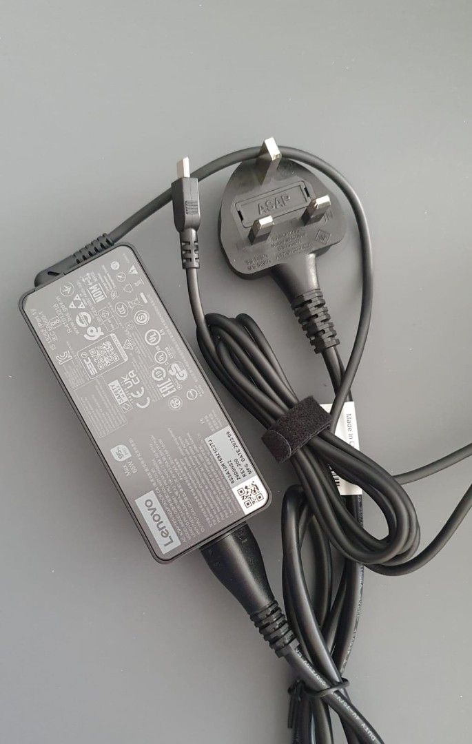 Lenovo Original AC Power Adapter Type C Computers Tech Laptops Notebooks On Carousell