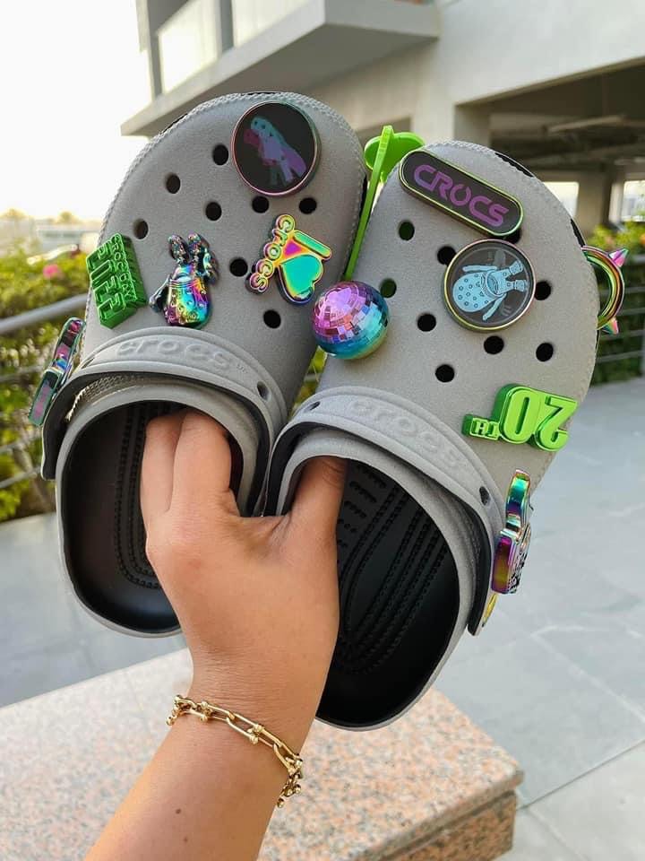 Limited Edition Crocs 20th Anniv Size w8 on Carousell